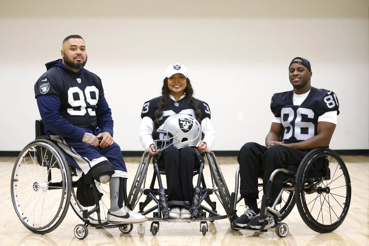 Raiders wheelchair football team plays ‘slobberknocker’ game | Raiders ...