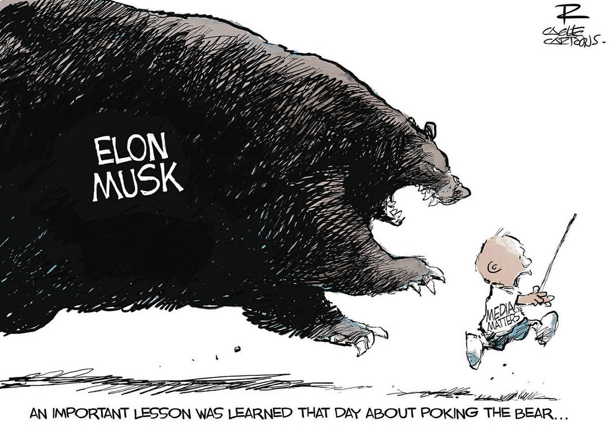 Why you don’t mess with Elon Musk | CARTOONS | Drawing Board | Opinion