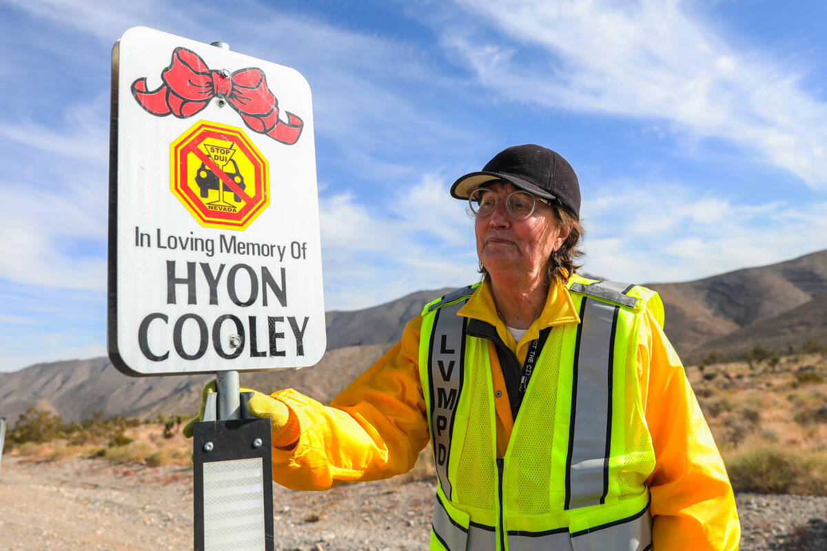 Names of victims of DUI crashes now line road to Mount Charleston ...