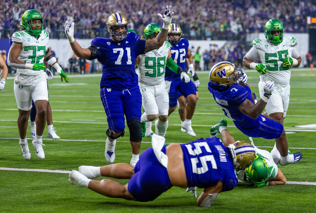 Washington beats Oregon in Pac-12 championship game, likely in CFP | Football | Sports