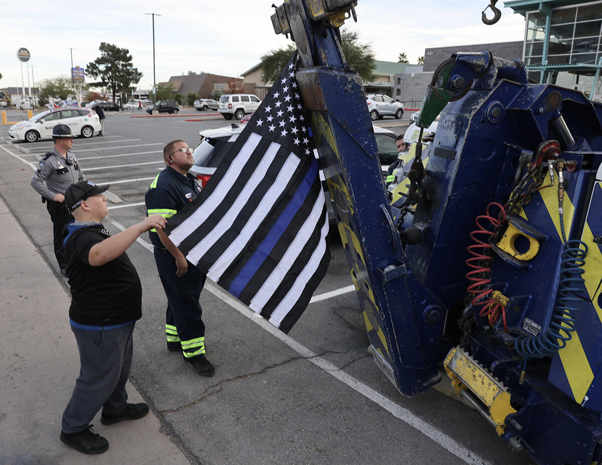 Nevada Highway Patrol troopers who were killed honored in procession ...