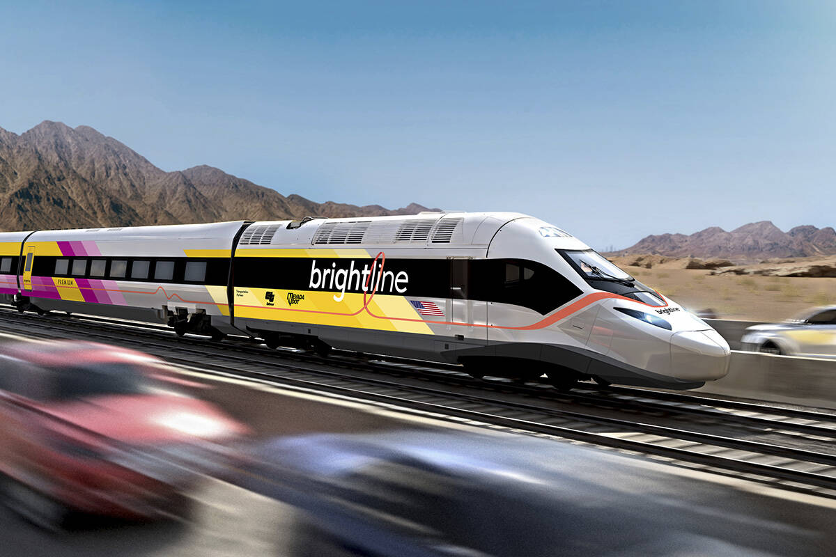 Brightline West awarded $3 billion for planned Las Vegas-to-LA high-speed rail line | Traffic ...
