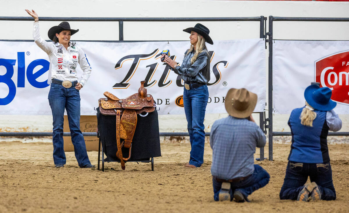 Shelby Boisjoli Meged Wins National Finals Breakaway Roping Title