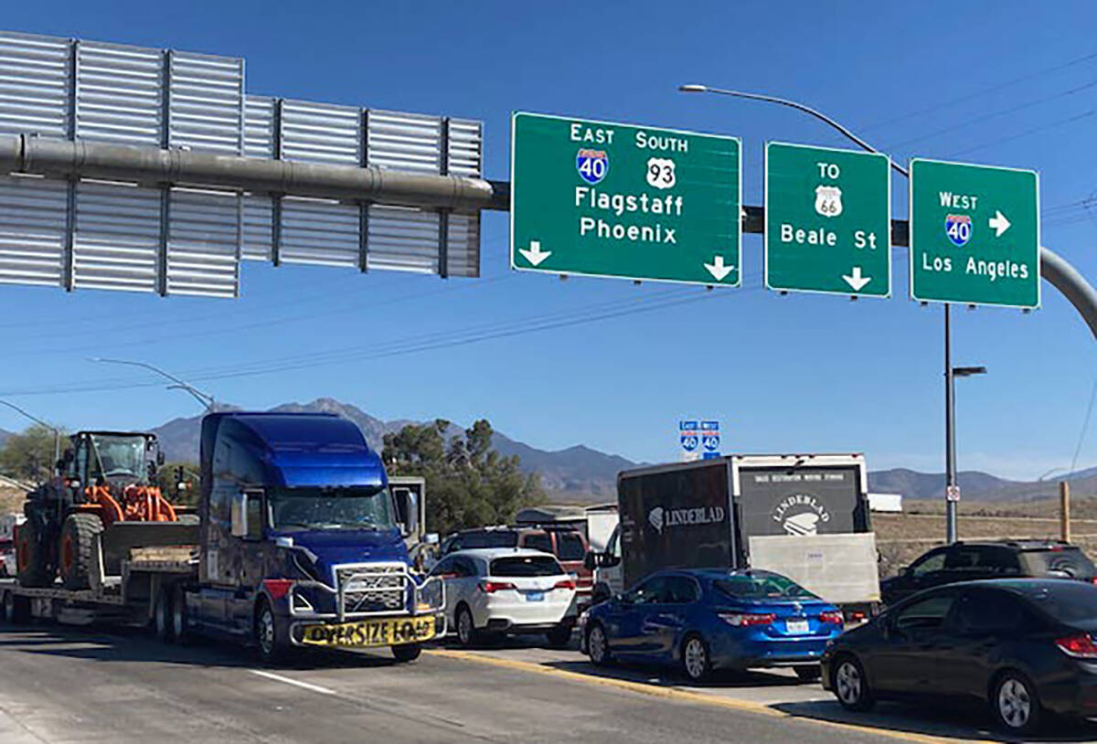 New U.S. 93, I-40 interchange to be built between Las Vegas, Phoenix ...