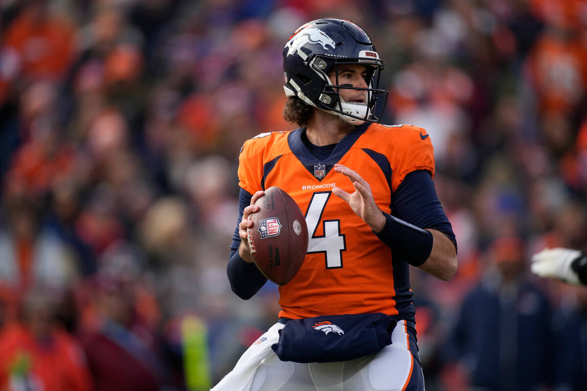 Denver Broncos QB Jarrett Stidham sees Raiders in season finale | Raiders News | Sports