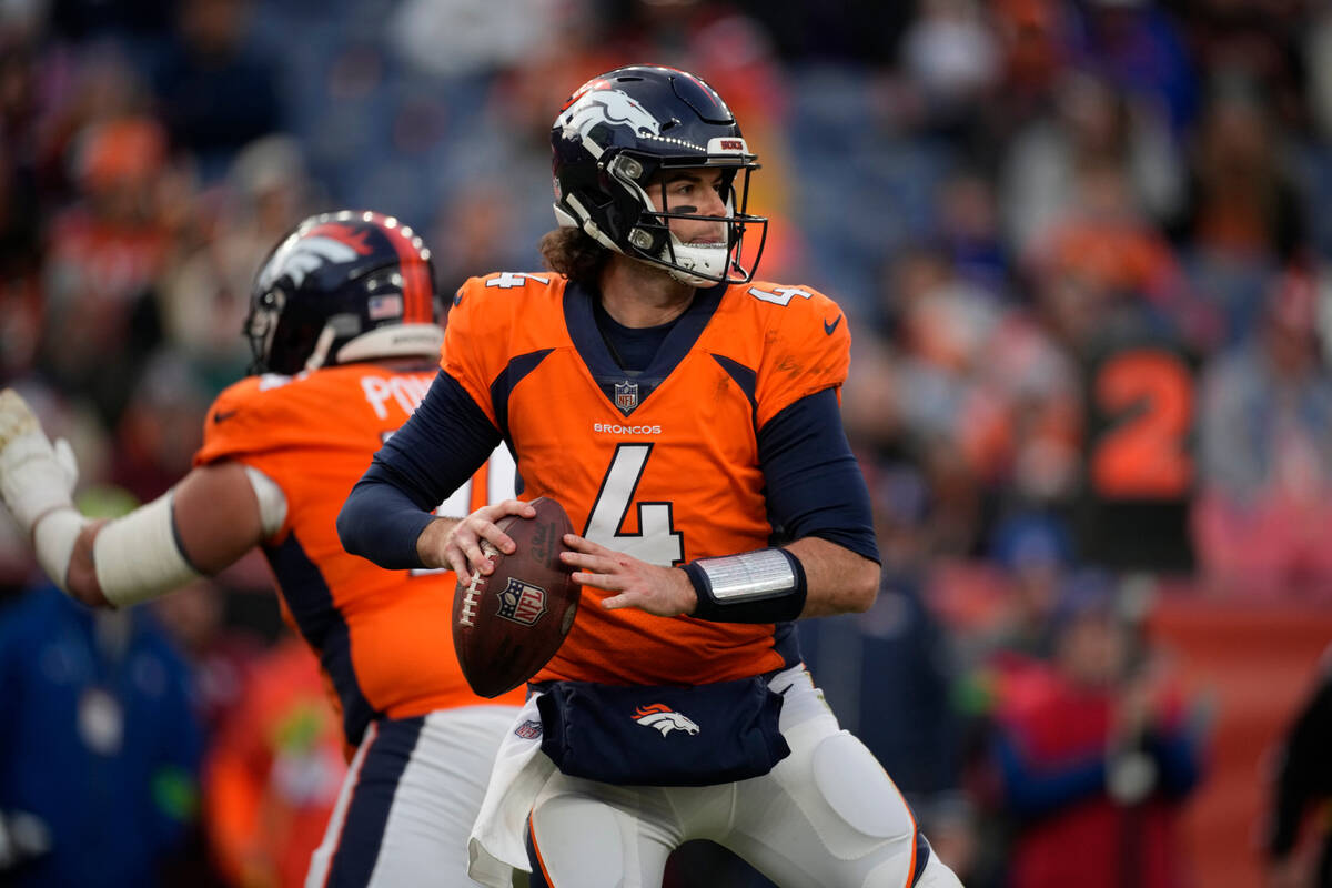 Denver Broncos QB Jarrett Stidham sees Raiders in season finale | Raiders News | Sports