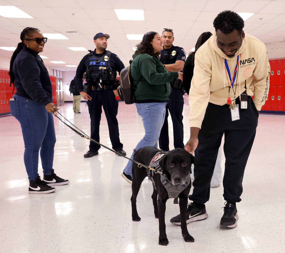CCSDPD has it’s first therapy dog, Eddie, from K9s For Warriors ...