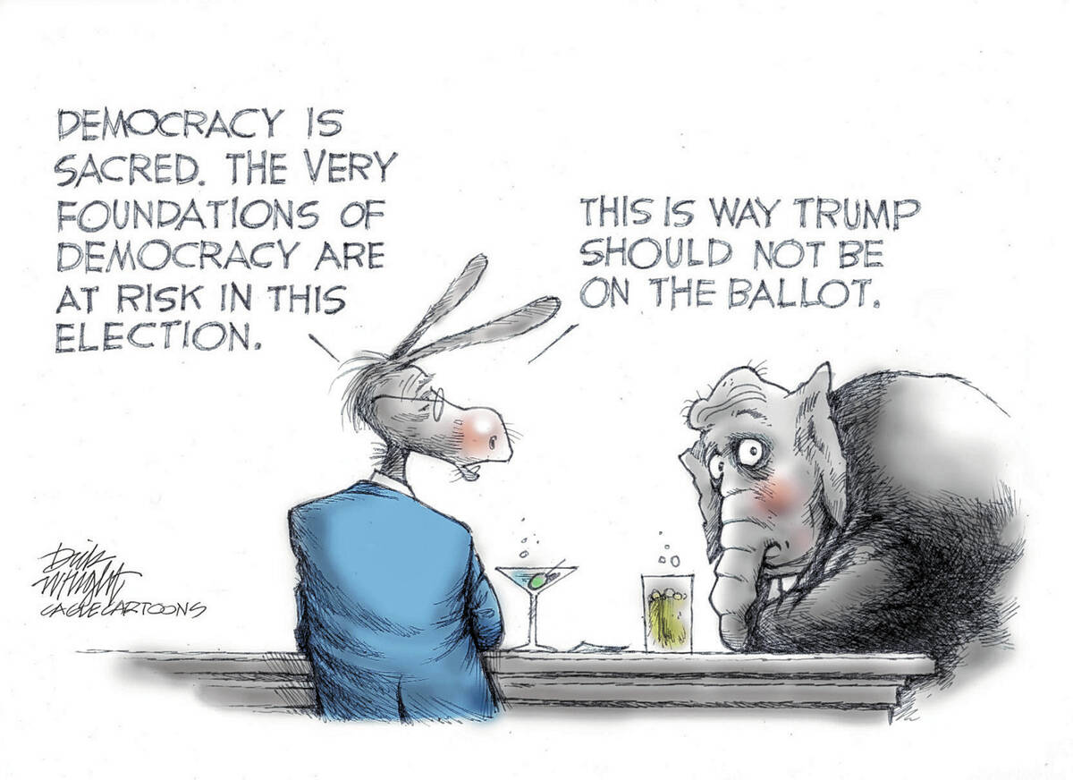 Trump has warped Democrats’ definition of democracy | CARTOONS ...