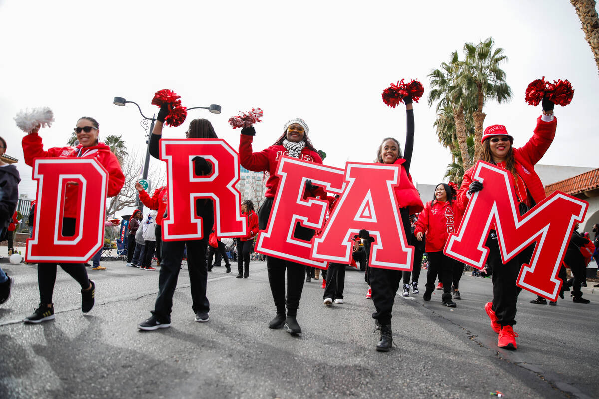 42nd annual MLK Day parade draws hundreds to downtown Las Vegas ...