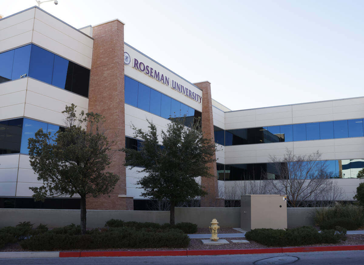 Roseman University announces plans to add medical school to Summerlin ...