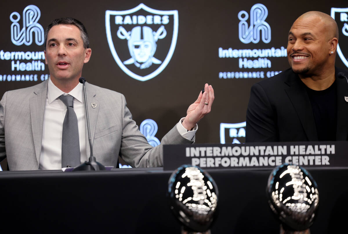 Raiders welcome Tom Telesco, Antonio Pierce as GM, coach | Raiders News ...