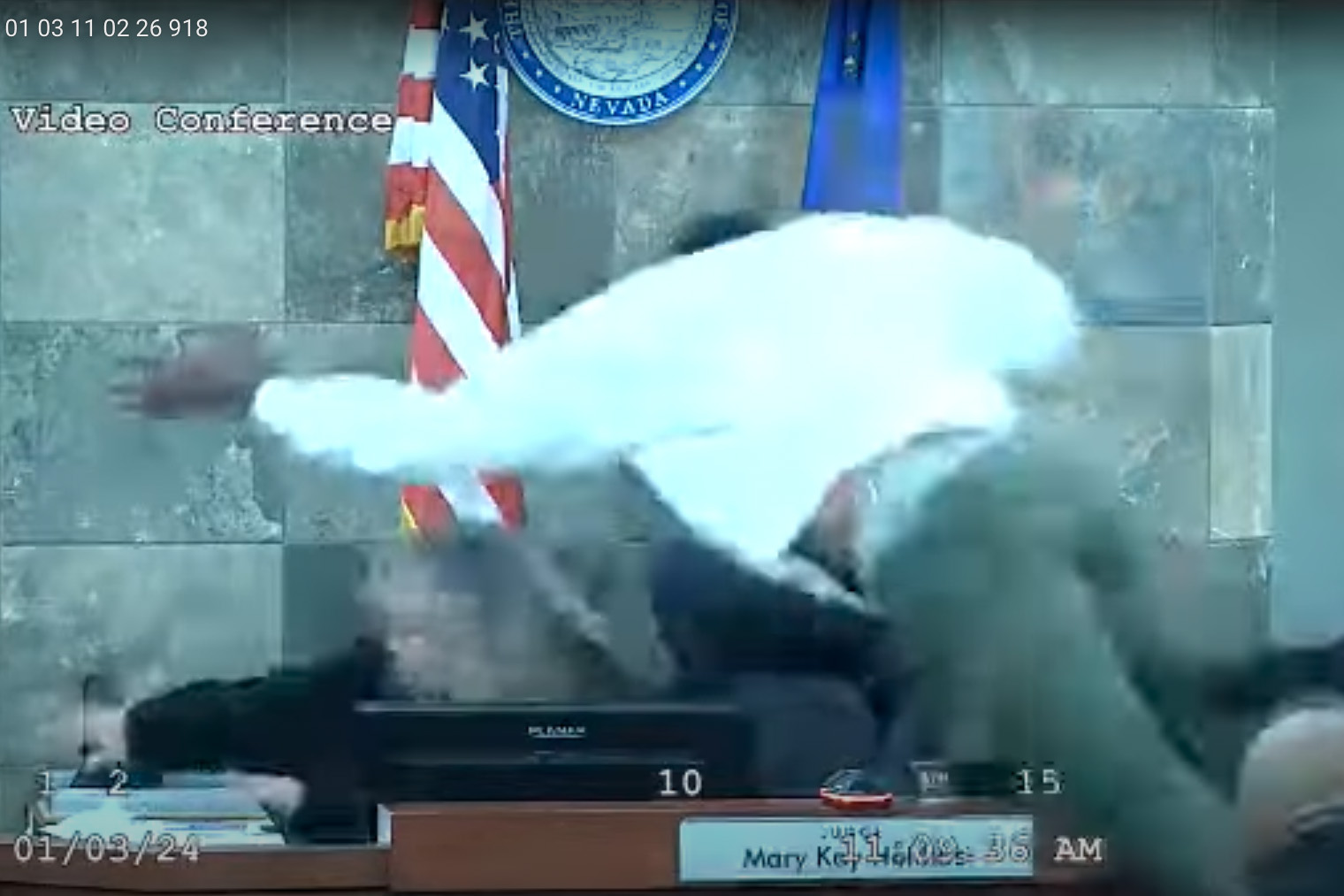 Video shows Las Vegas judge attacked during sentencing | Crime