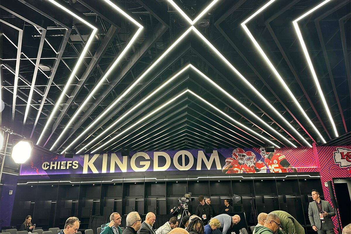 Kansas City Chiefs use Raiders locker room for Super Bowl | Super Bowl ...