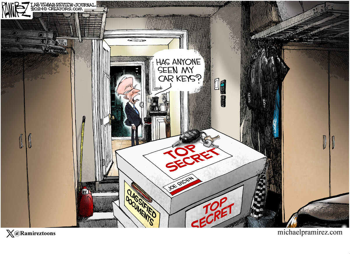 Joe’s mental acuity | CARTOON | Michael Ramirez | Opinion