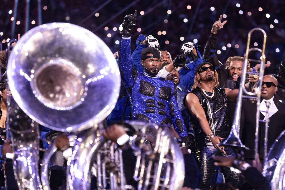 Usher, special guests stage halftime show to remember at Super Bowl 58 ...