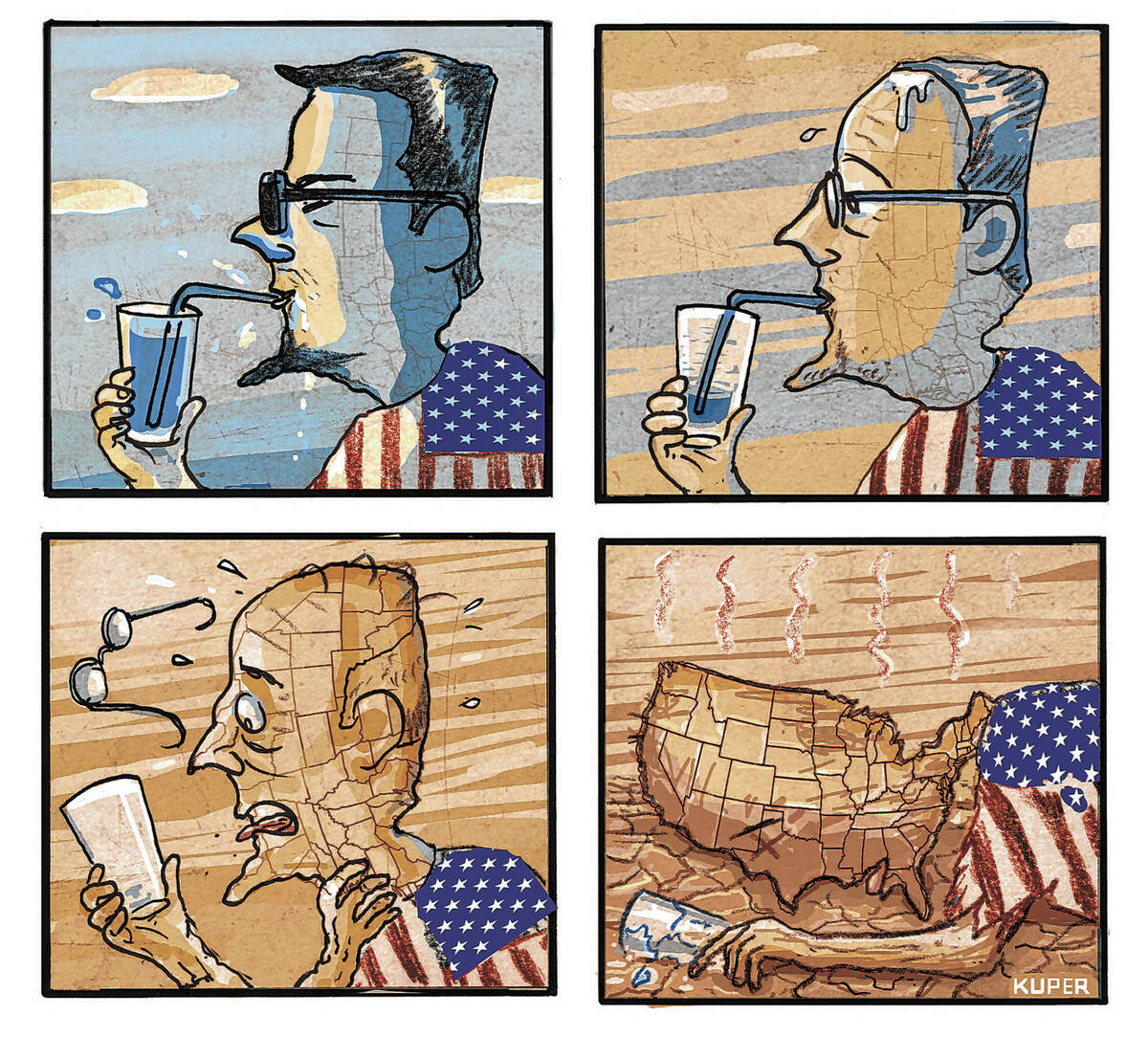 This is how you deport violent illegal immigrants | CARTOONS | Drawing ...