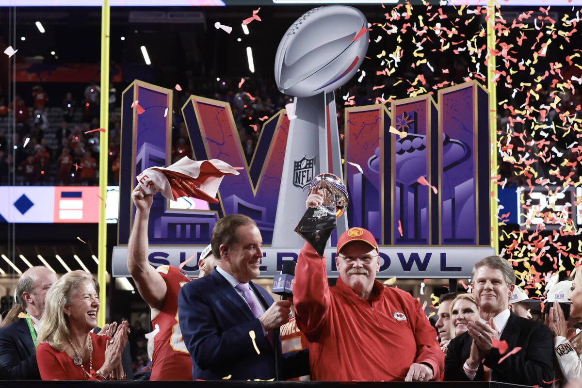Las Vegas Super Bowl LVIII officially ‘on the clock’ | Super Bowl ...