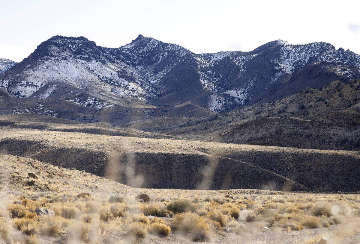 Ioneer hopes to build lithium mine at Rhyolite Ridge near Tonopah ...