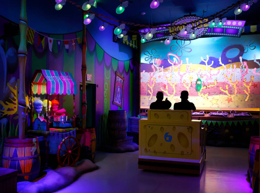 SpongeBob SquarePants carnival ride opens at Circus Circus on Strip ...