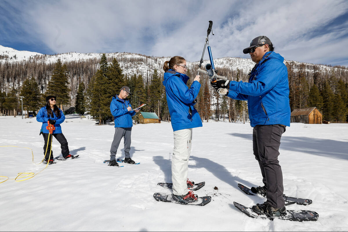 Rocky Mountains snowpack down from 2023. What does it mean to Lake Mead ...
