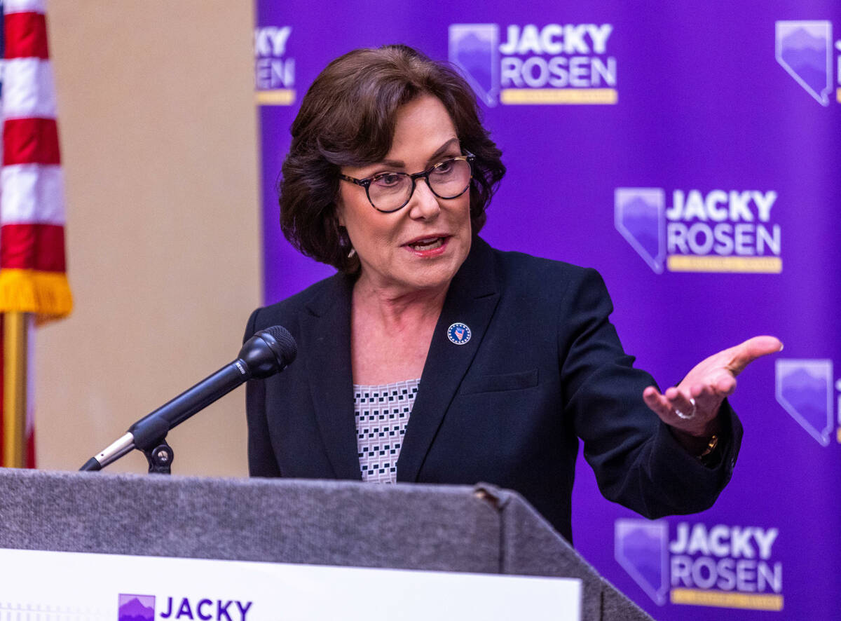Jacky Rosen’s Senate race called ‘toss up’ by Cook Political Report ...
