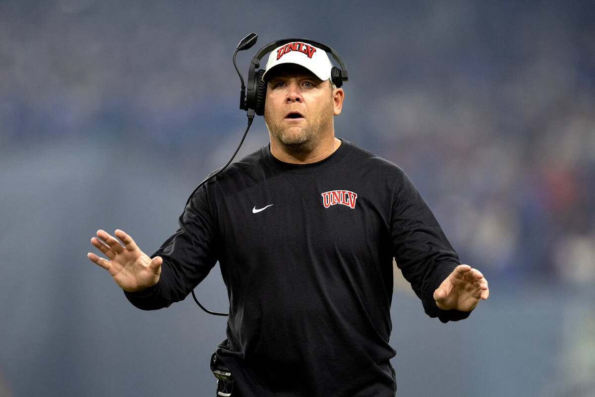 UNLV football coach Barry Odom receives contract extension | UNLV Football | Sports | UNLV