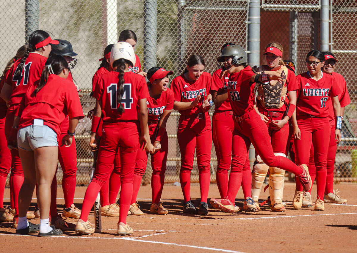 Liberty softball defeats Centennial — PHOTOS | Softball | Nevada Preps