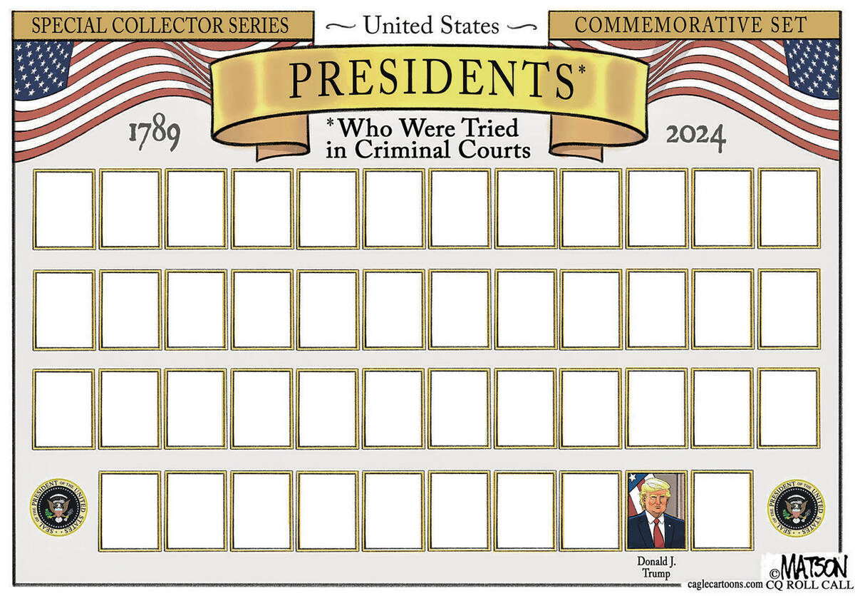 CARTOONS: Trump unlocks a dubious new achievement | CARTOONS | Drawing ...