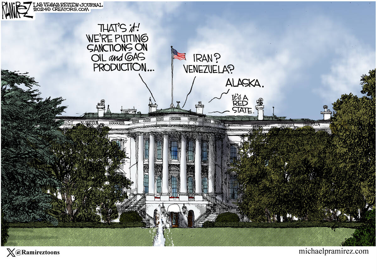 Presidential sanctions | CARTOON | Michael Ramirez | Opinion