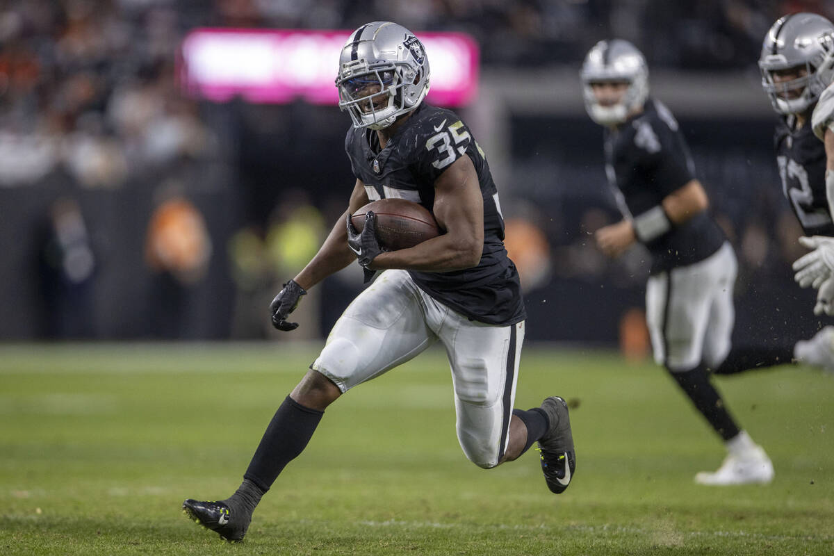 Raiders’ running back Zamir White switches jersey number | Raiders News ...