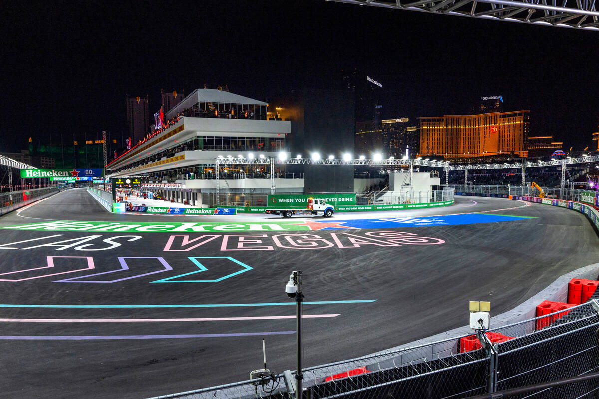 Las Vegas F1 race route focuses on central Strip | Formula 1 | Sports ...