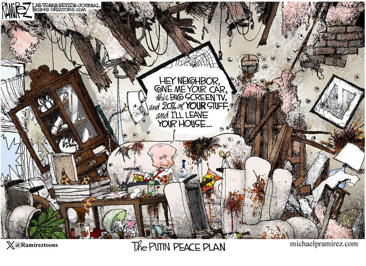 The squatter | CARTOON | Michael Ramirez | Opinion