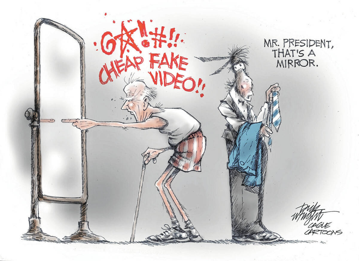Why Biden hates mirrors | CARTOONS | Drawing Board | Opinion