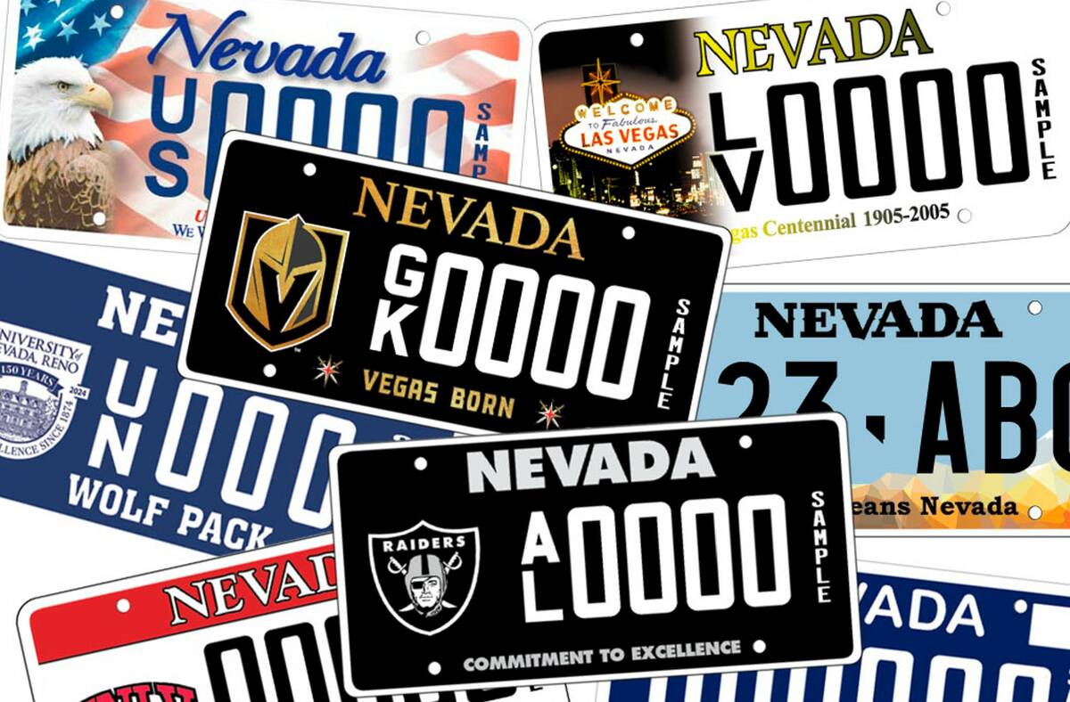 Nevada offers more than 30 specialty license plates | Nevada | News ...