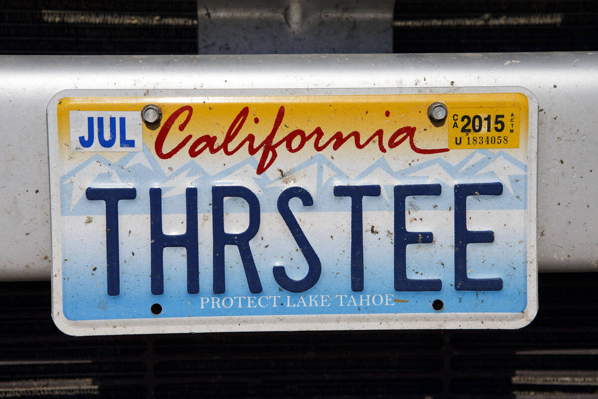 those California plates! | LETTER | Letters | Opinion