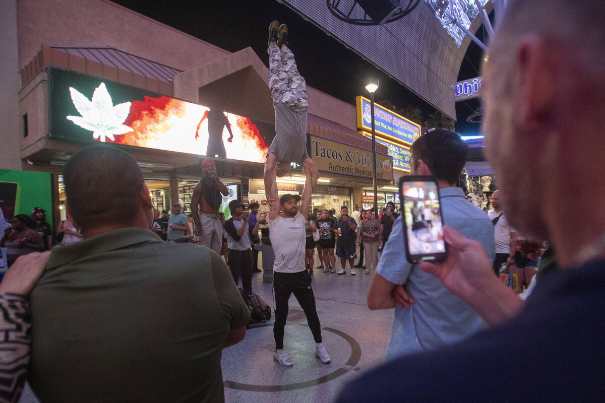 Fremont Street buskers: What every tourist should know | Tourism | Business