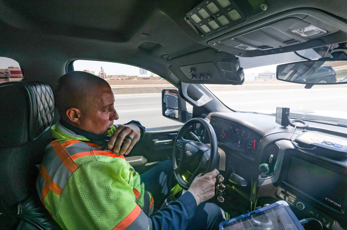 Freeway Service Patrol helps drivers stranded in Las Vegas heat ...