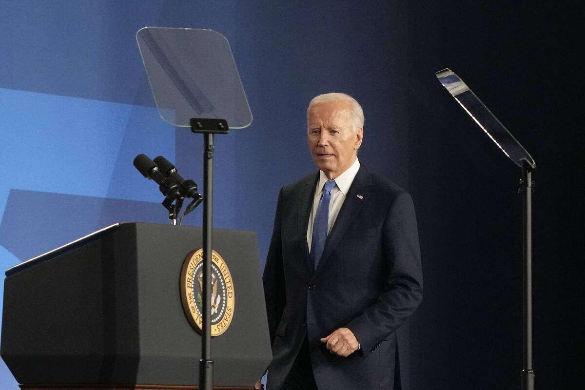Joe Biden’s NATO news conference did him no favors | Debra J. Saunders ...