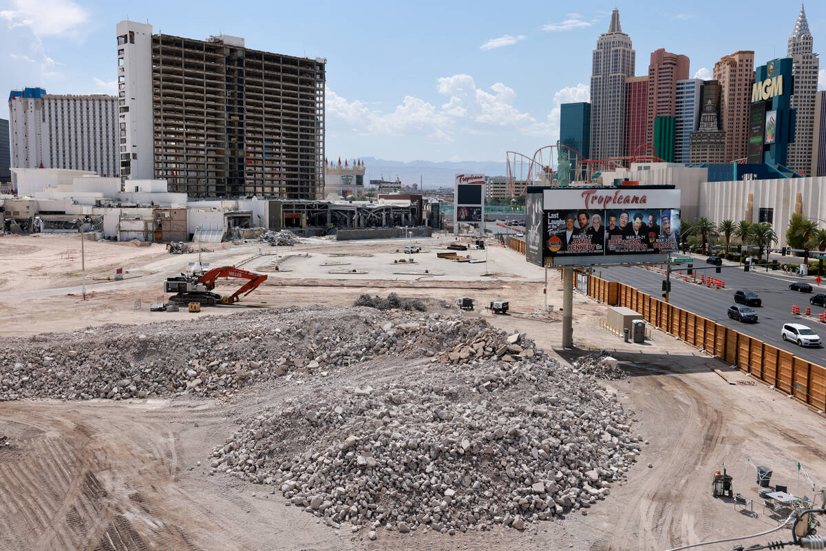 Tropicana implosion planned for October 2024, according to blast permit | Casinos & Gaming ...