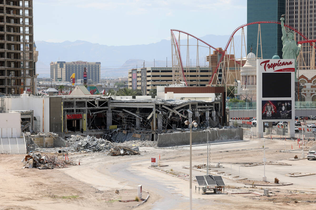 Tropicana implosion planned for October 2024, according to blast permit | Casinos & Gaming ...