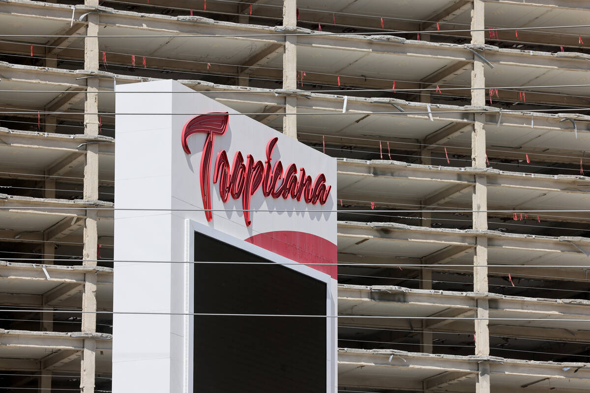 Tropicana implosion planned for October 2024, according to blast permit | Casinos & Gaming ...