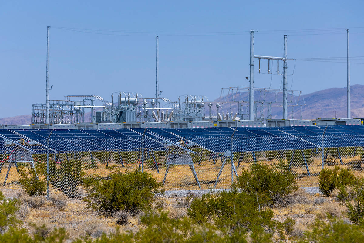 Solar energy projects near Pahrump raise environmental concerns | Local ...