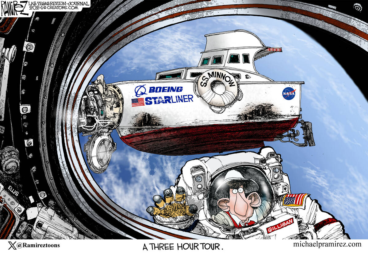 Marooned | CARTOON | Michael Ramirez | Opinion