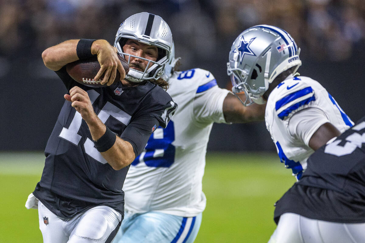 Raiders name Gardner Minshew starting quarterback after Cowboys game | Raiders News | Sports