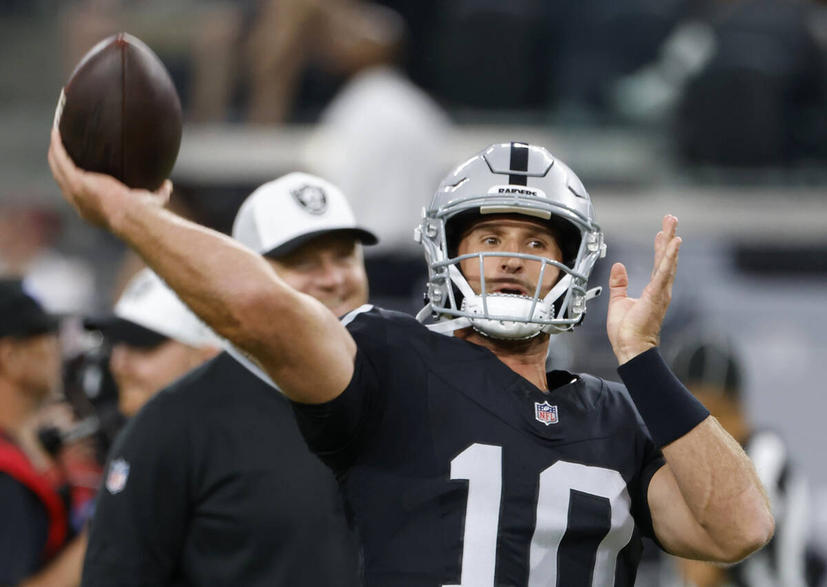 Raiders’ 53-man roster decisions could come down to QB, defensive line ...