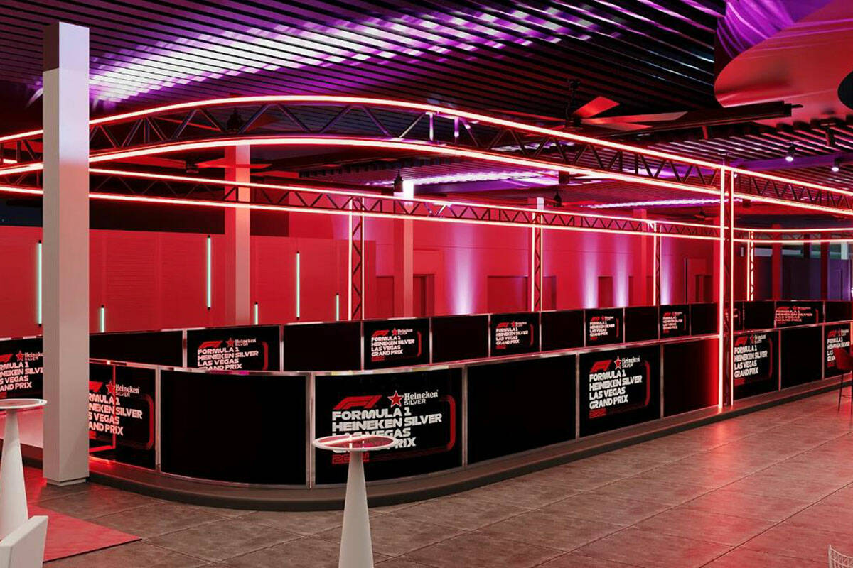 Paddock Club gets ice-skating rink during Las Vegas Grand Prix weekend | Formula 1 | Sports ...