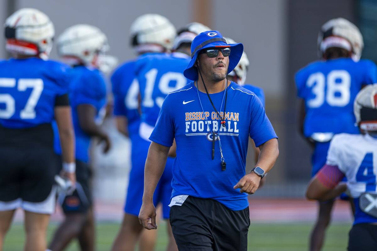Bishop Gorman football prepares for Mater Dei national title showdown ...