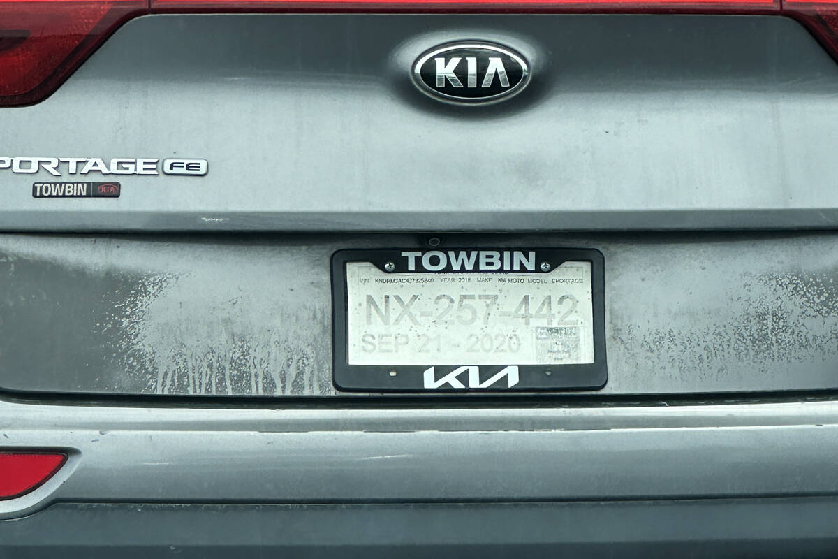 Why are there so many expired temporary license plates in Las Vegas ...