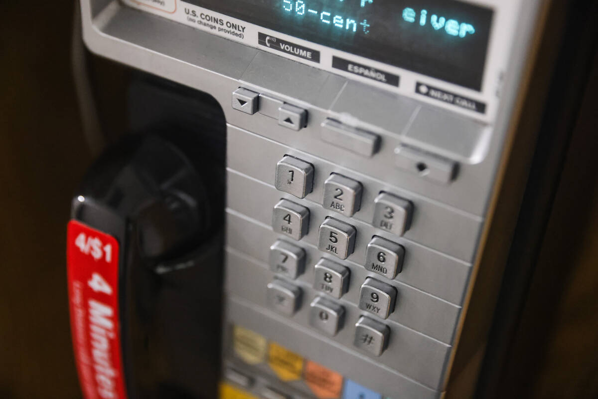 The last pay phones in Las Vegas | Local Nevada | Local