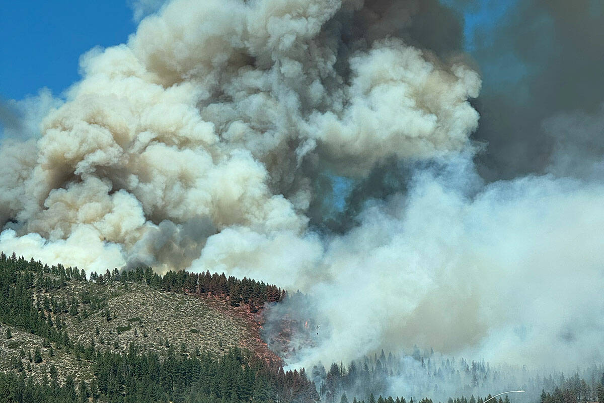 Nevada governor declares emergency as Davis Fire south of Reno sparks ...